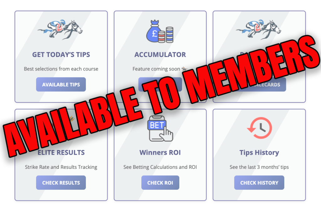 Member Section - Elite Horse Racing Tips. Today's Best Tips